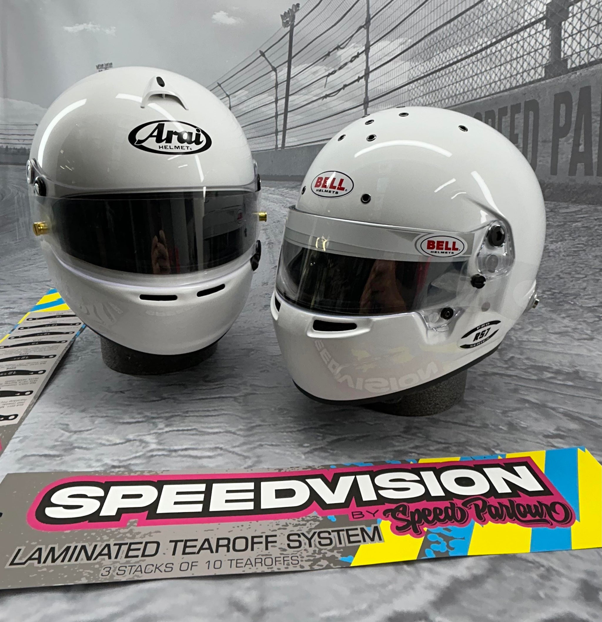 Speed Vision | Laminated Tear Offs – Cheqs Performance